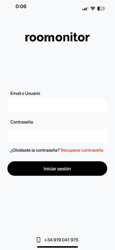 01-login-app-roomonitor - Roomonitor